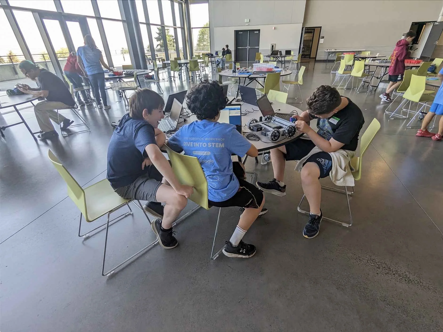 Google Hosts Kids Robotics Workshop — Columbia Community Connection ...