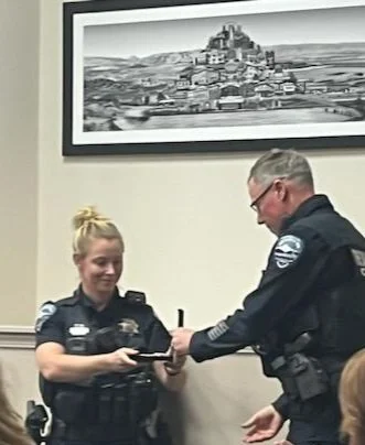 The Dalles Police Officer Honored For Her Life Saving Actions Following ...