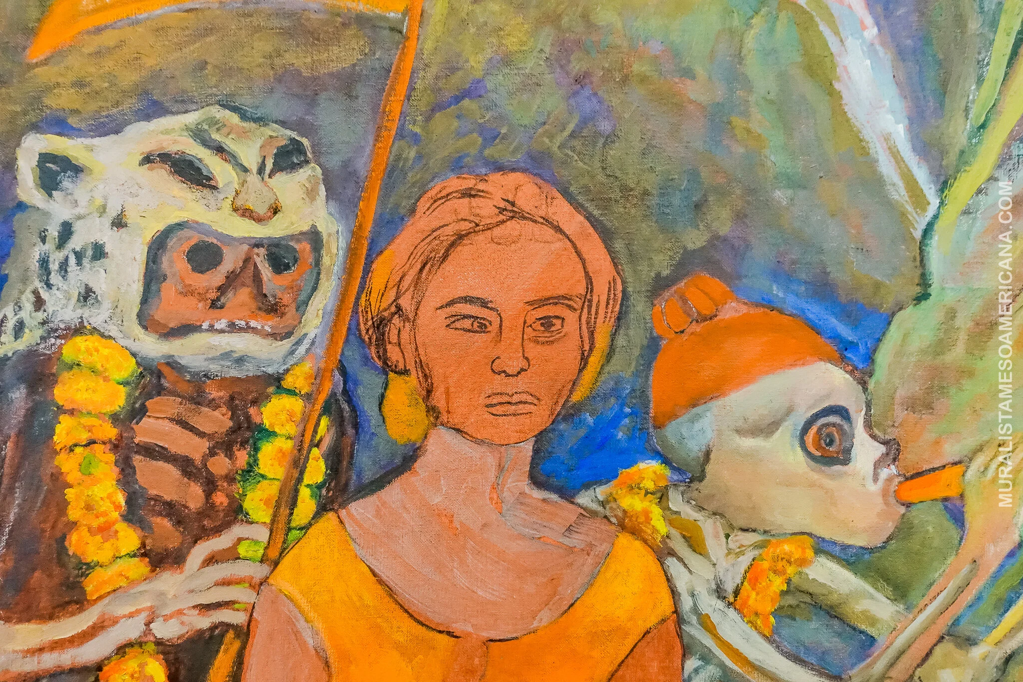 XIBALBA, EL INFRAMUNDO MAYA — Rina Lazo, muralista mesoamericana