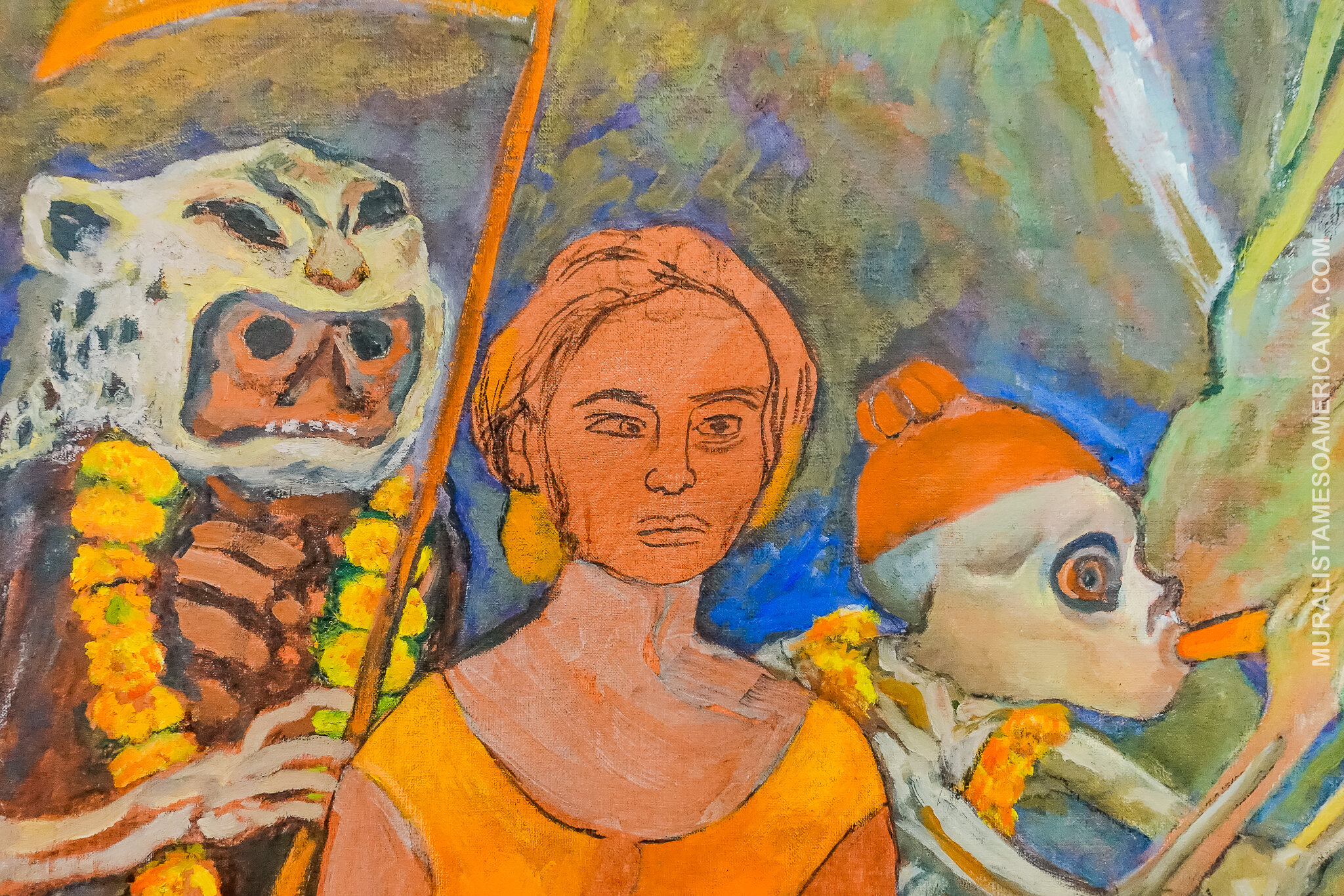 XIBALBA, EL INFRAMUNDO MAYA — Rina Lazo, muralista mesoamericana