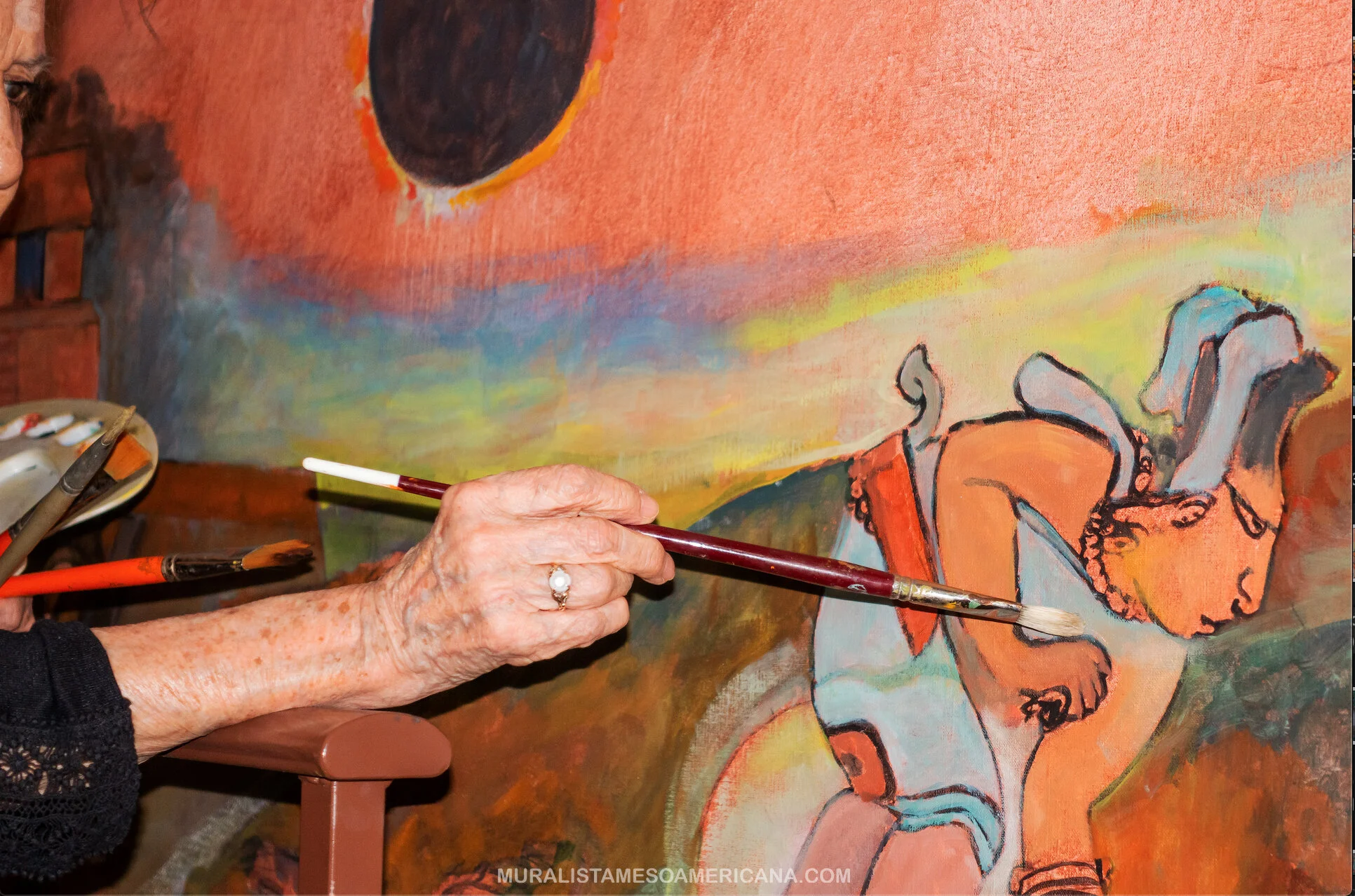 BIOGRAFÍA — Rina Lazo, muralista mesoamericana