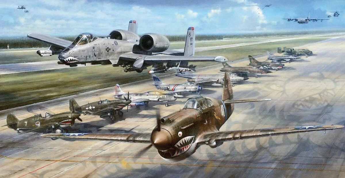 P40 Flying Tiger Wallpaper