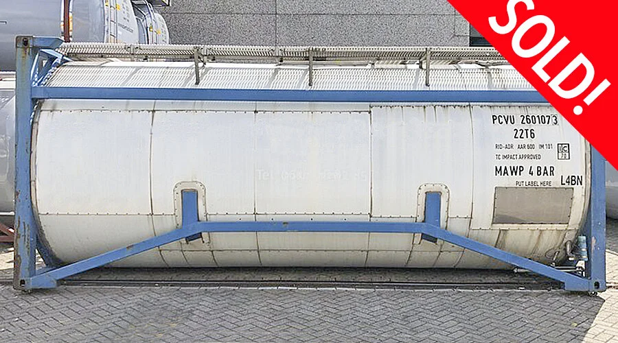 ISO tank container 20ft — Tank Container Sales