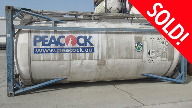 ISO tank container 20ft — Tank Container Sales