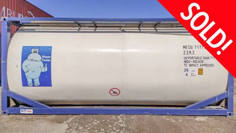 ISO tank container 20ft — Tank Container Sales