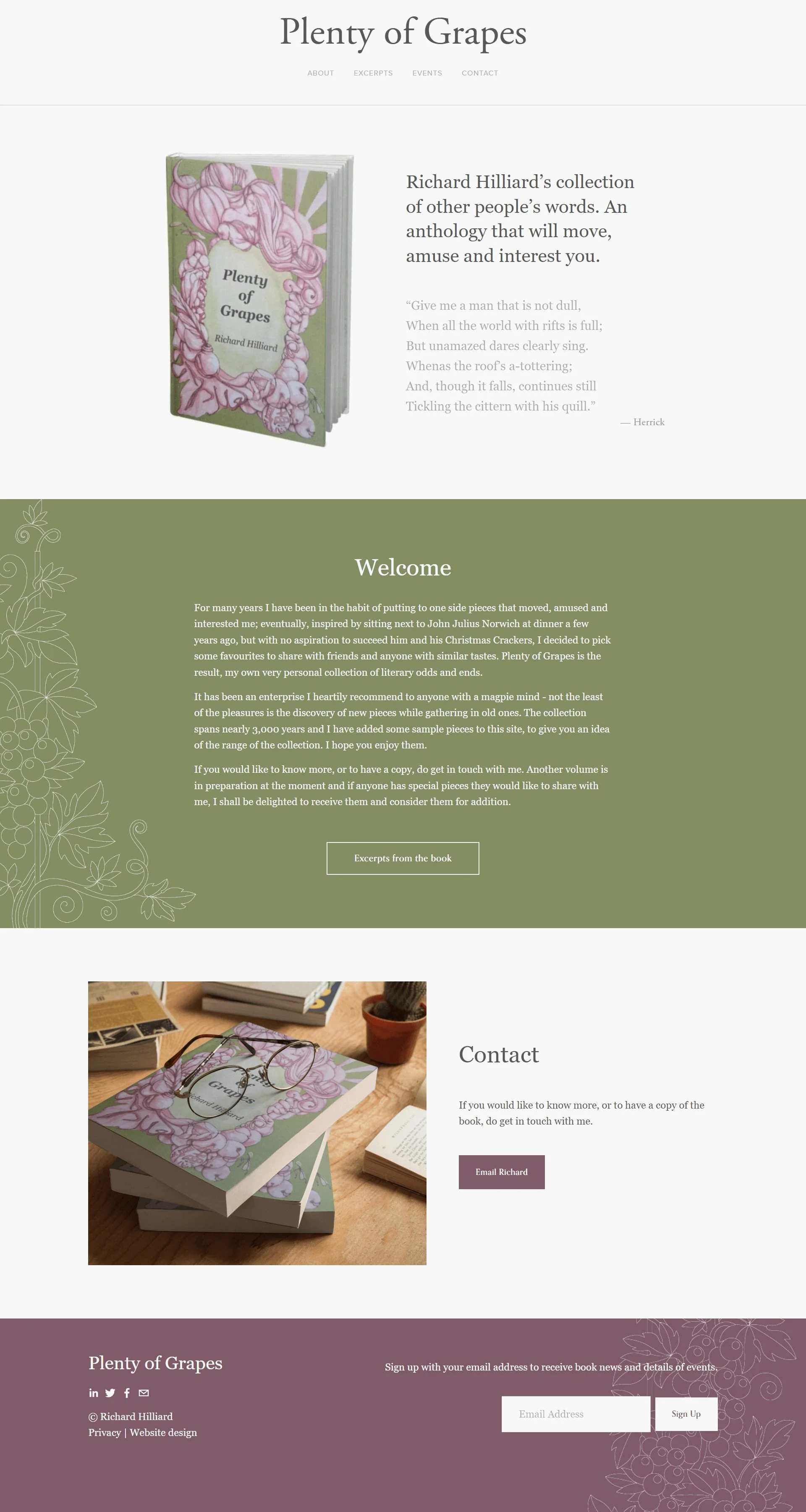 Website Design for Authors — Sophie's Bureau | Virtual Assistant Services