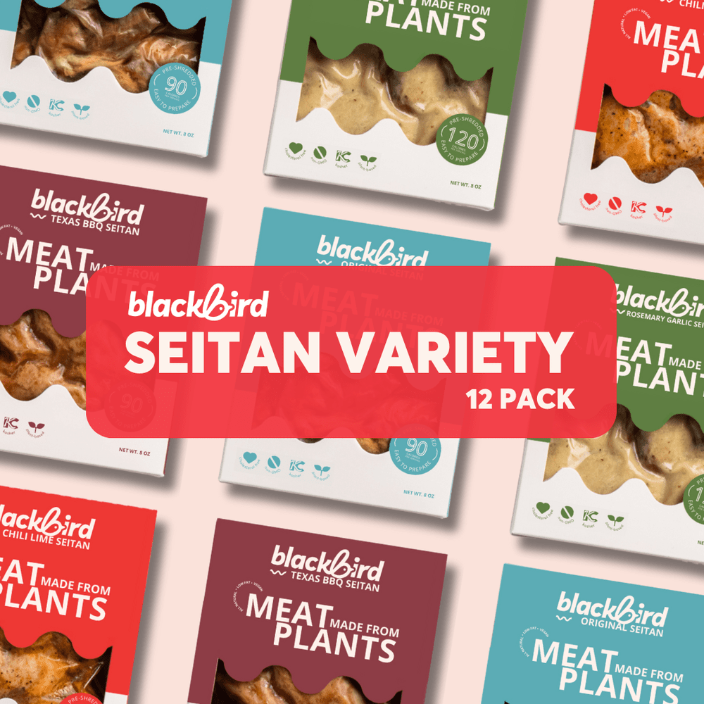 ORIGINAL SEITAN 8oz (12 PACK) — Blackbird Foods