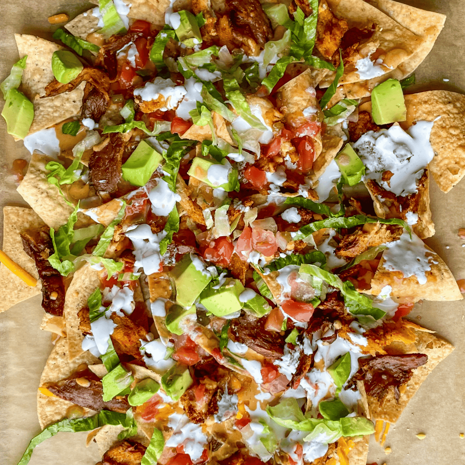 Fresh Chili Lime Seitan Nachos — Blackbird Foods