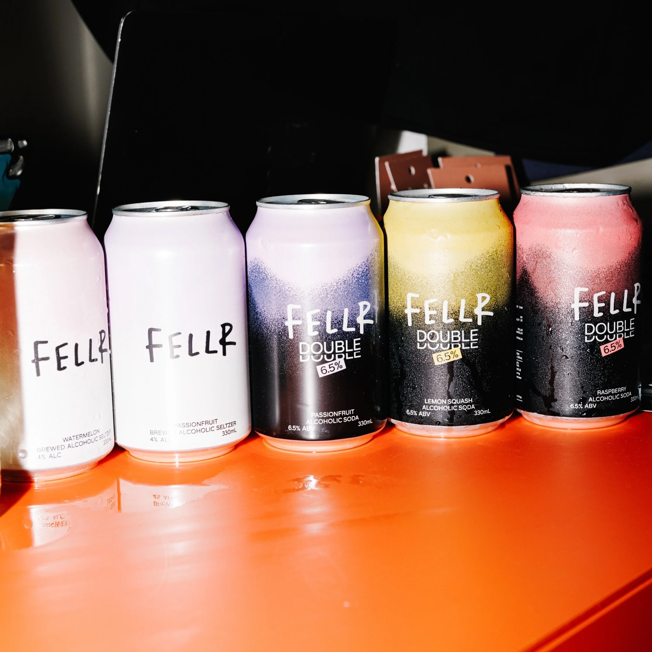 FELLR IS AN ALCOHOLIC DRINKS COMPANY