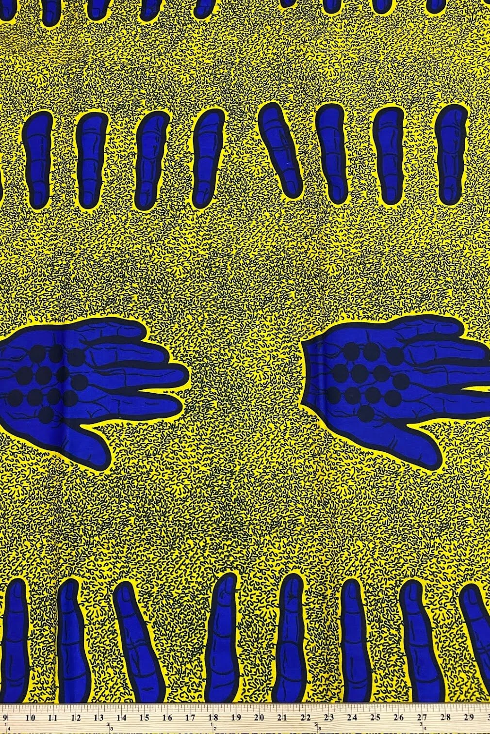 African Prints - Traditional Pattern with colorful zig-zag — SAS Fabrics