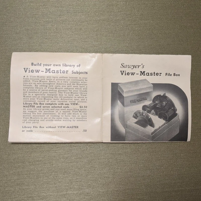 Sawyer's View-Master Model A | 1940s United States | US — Vintage 3D