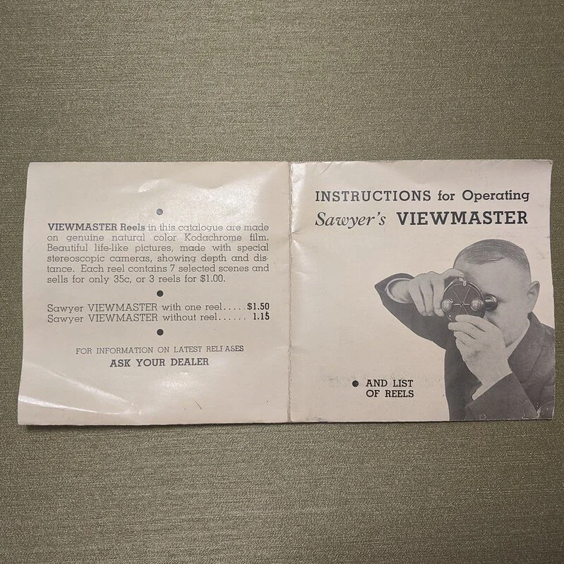 Sawyer's View-Master Model A | 1940s United States | US — Vintage 3D