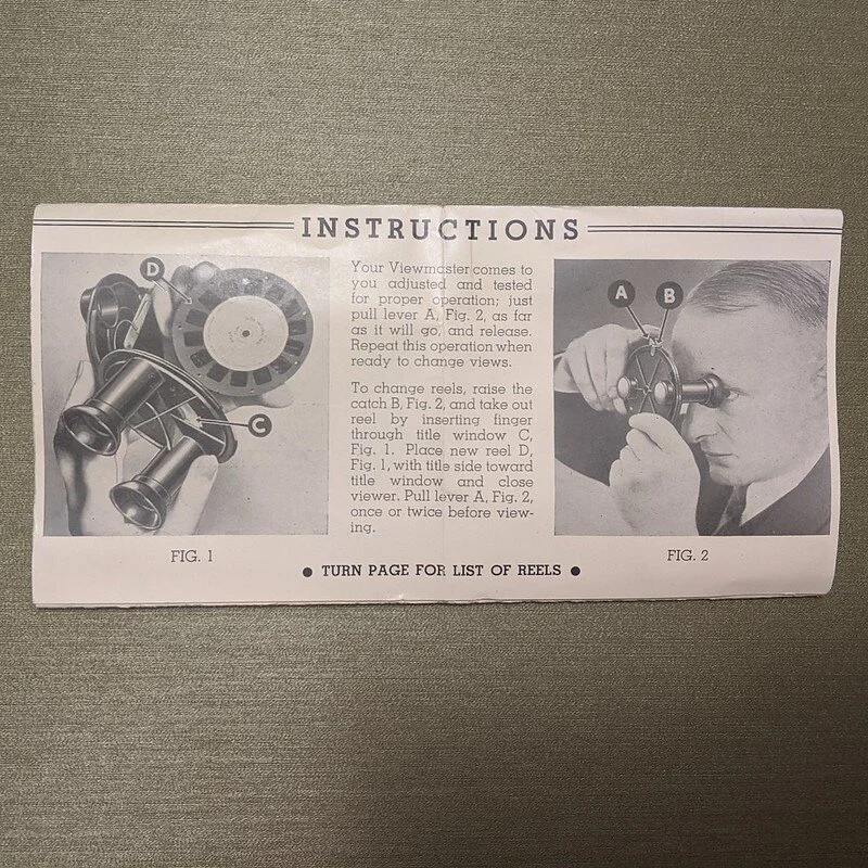 Sawyer's View-Master Model A | 1940s United States | US — Vintage 3D