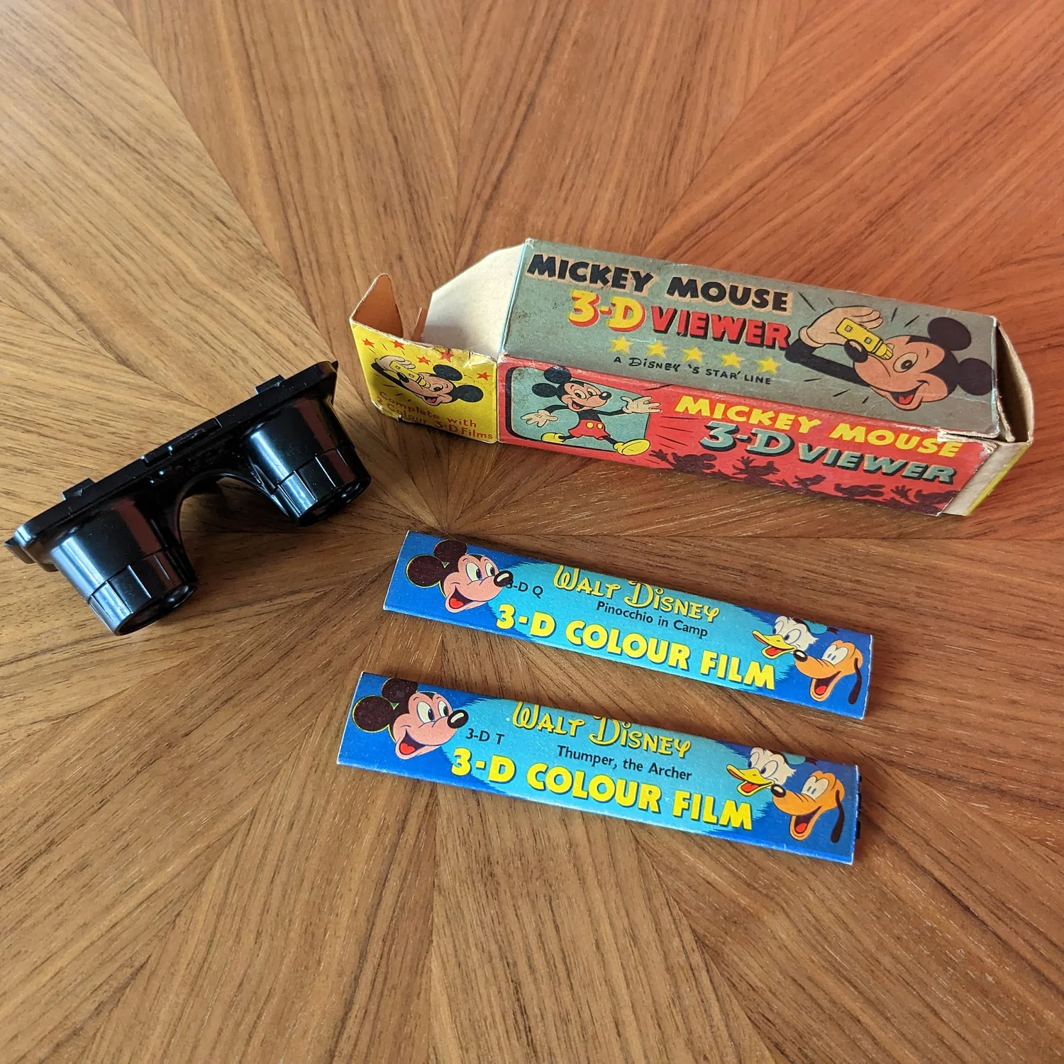 1950s Mickey Mouse 3D Viewer | Walt Disney Productions Filmstrip Viewer ...