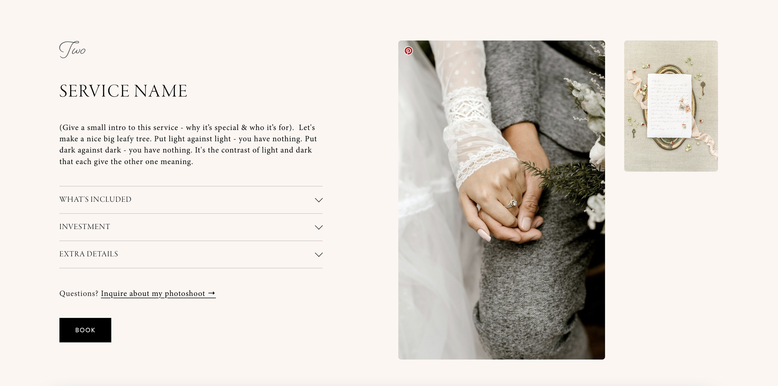 The Sofia 7.1 Squarespace Website Template — Hey Dani Creative - Custom Brand & Website Design ...