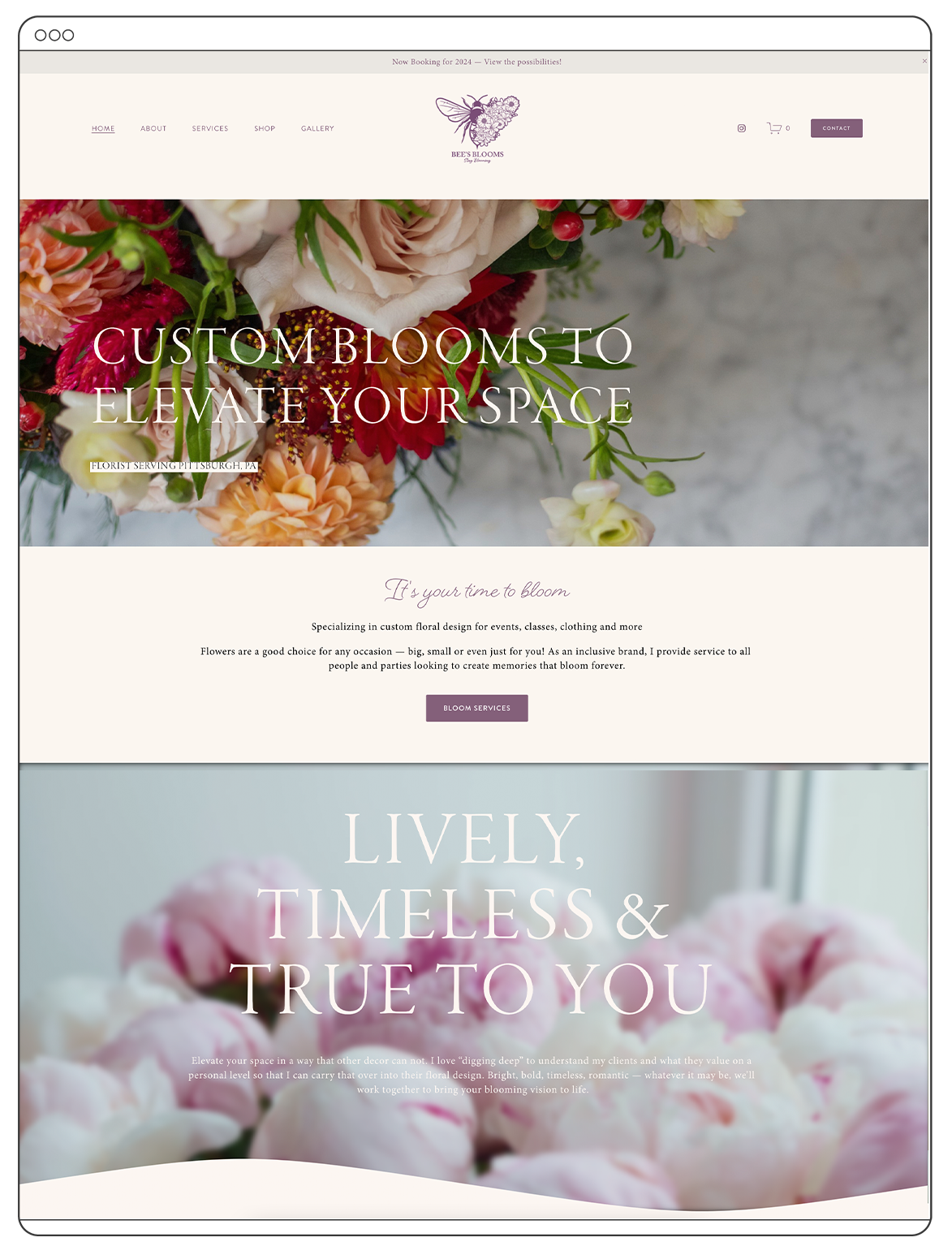 The Sofia 7.1 Squarespace Website Template — Hey Dani Creative - Custom Brand & Website Design ...