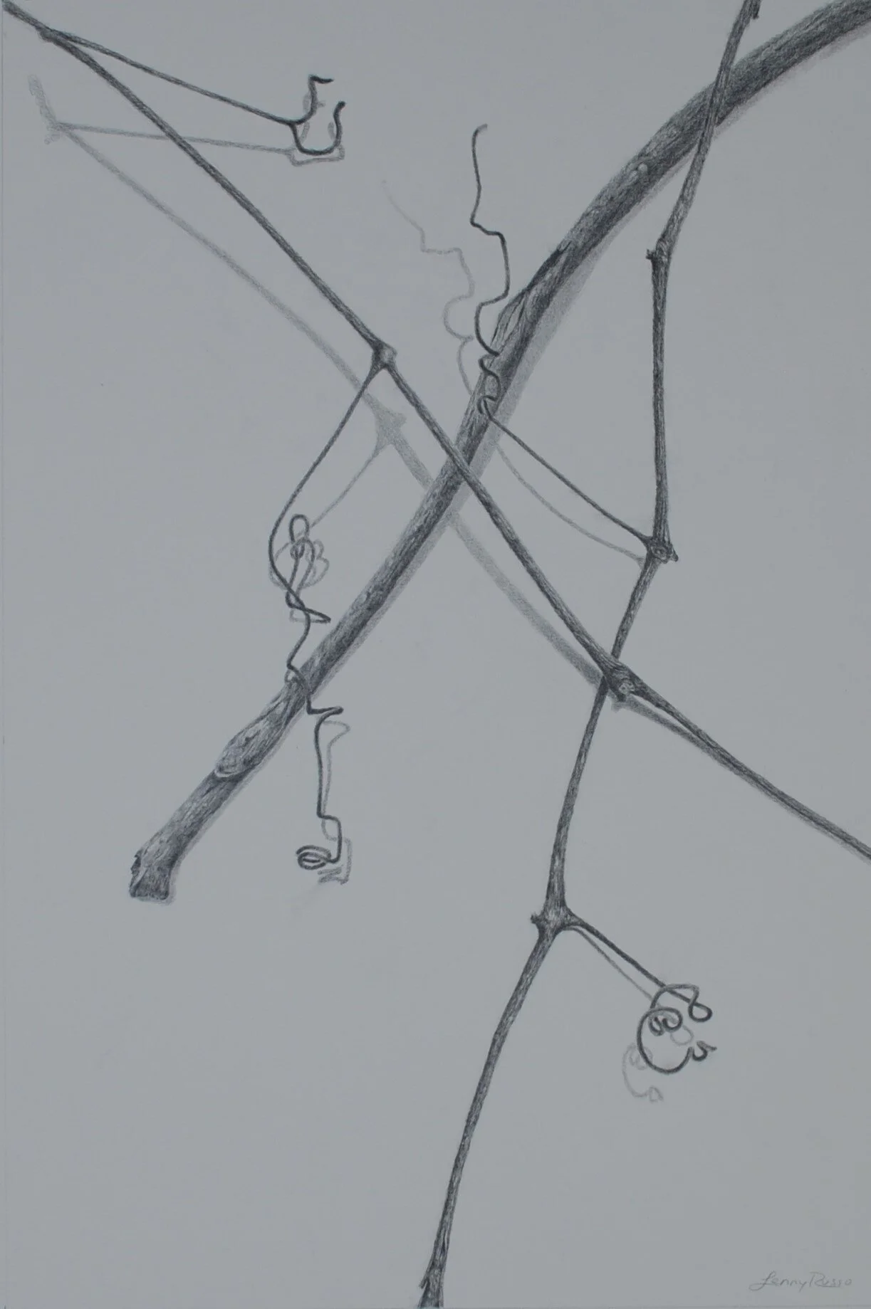 Graphite Drawings — Lenny Russo Fine Art
