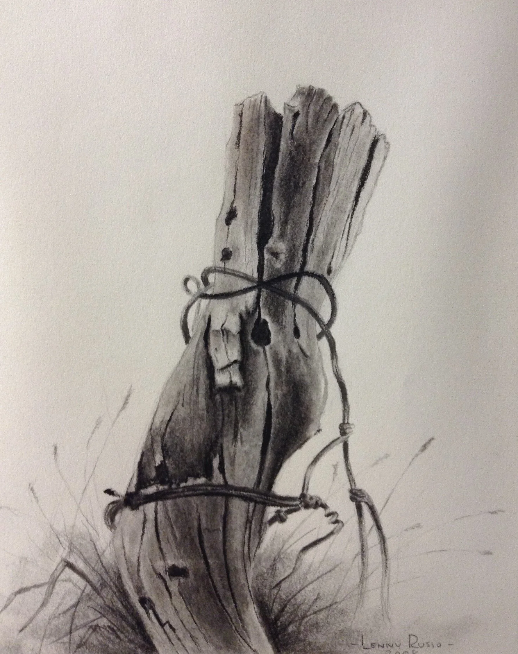 Graphite Drawings — Lenny Russo Fine Art