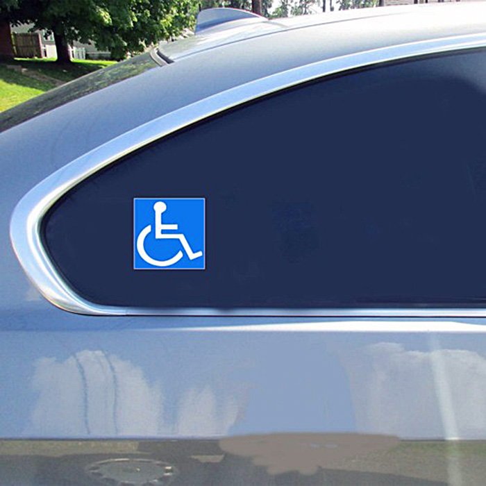 Simply Brands — Disabled Adhesive Sticker