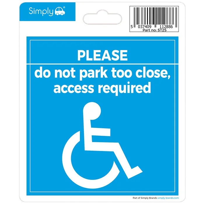 Simply Brands — Disabled Internal Sticker