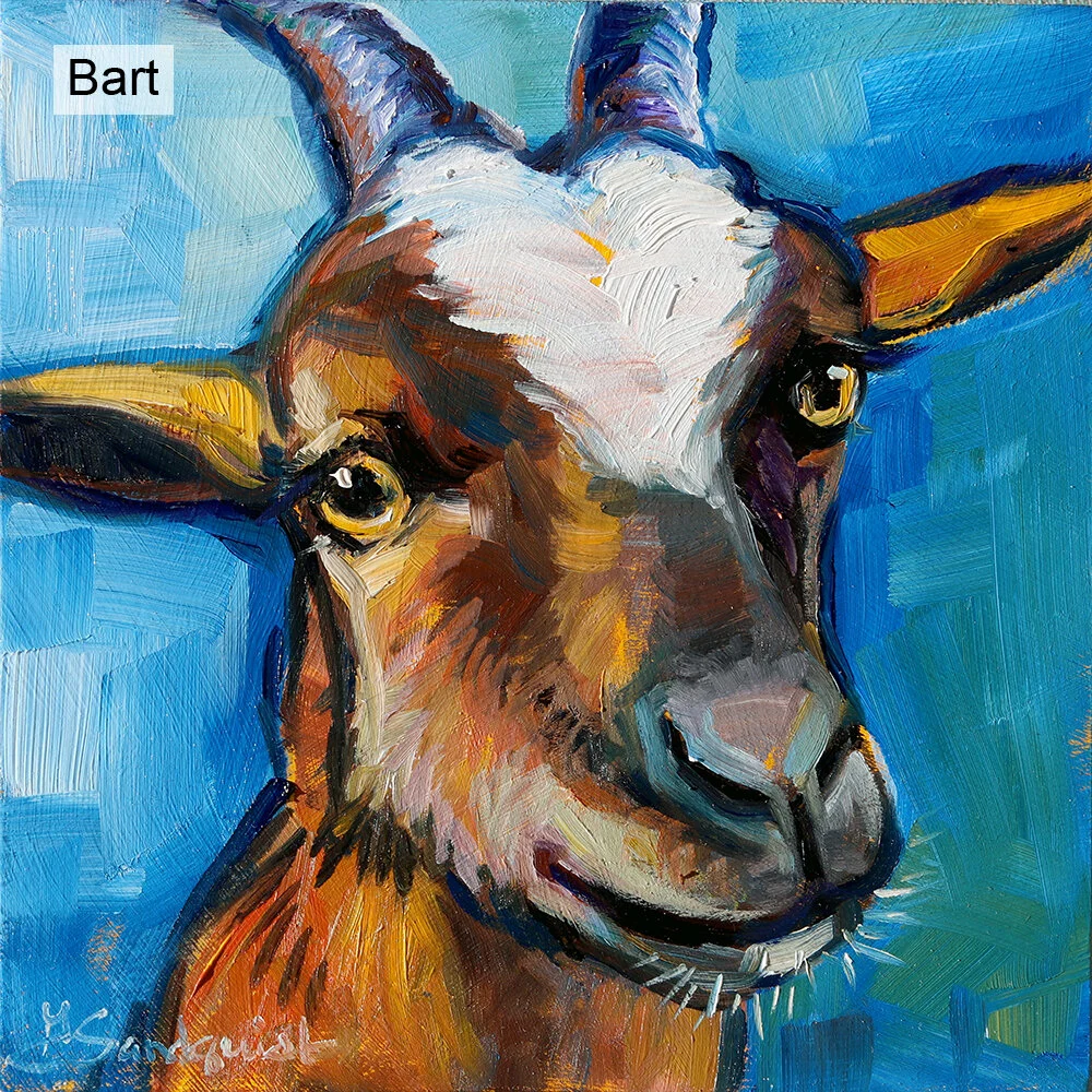 Goat Painting