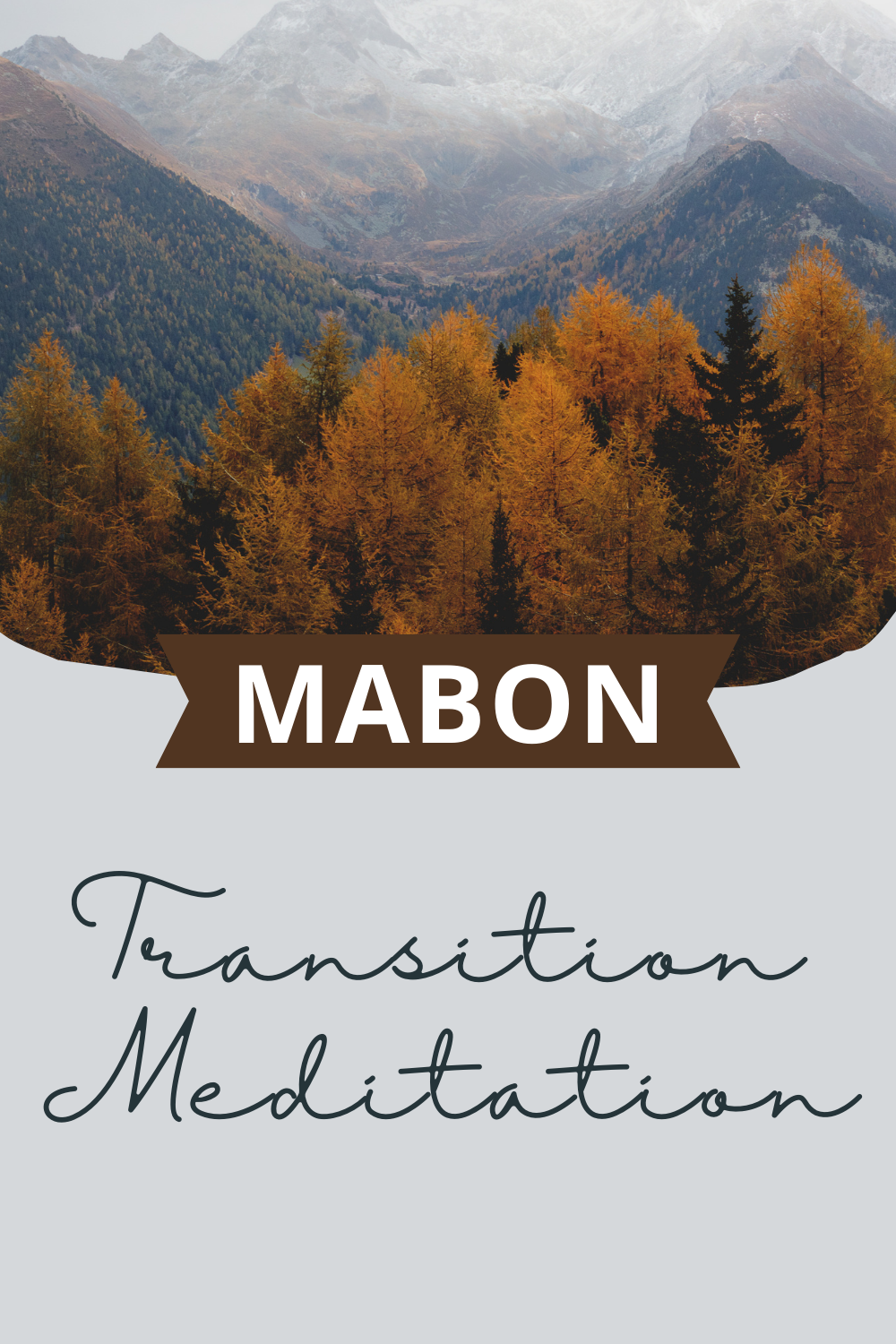 Meditation for Mabon