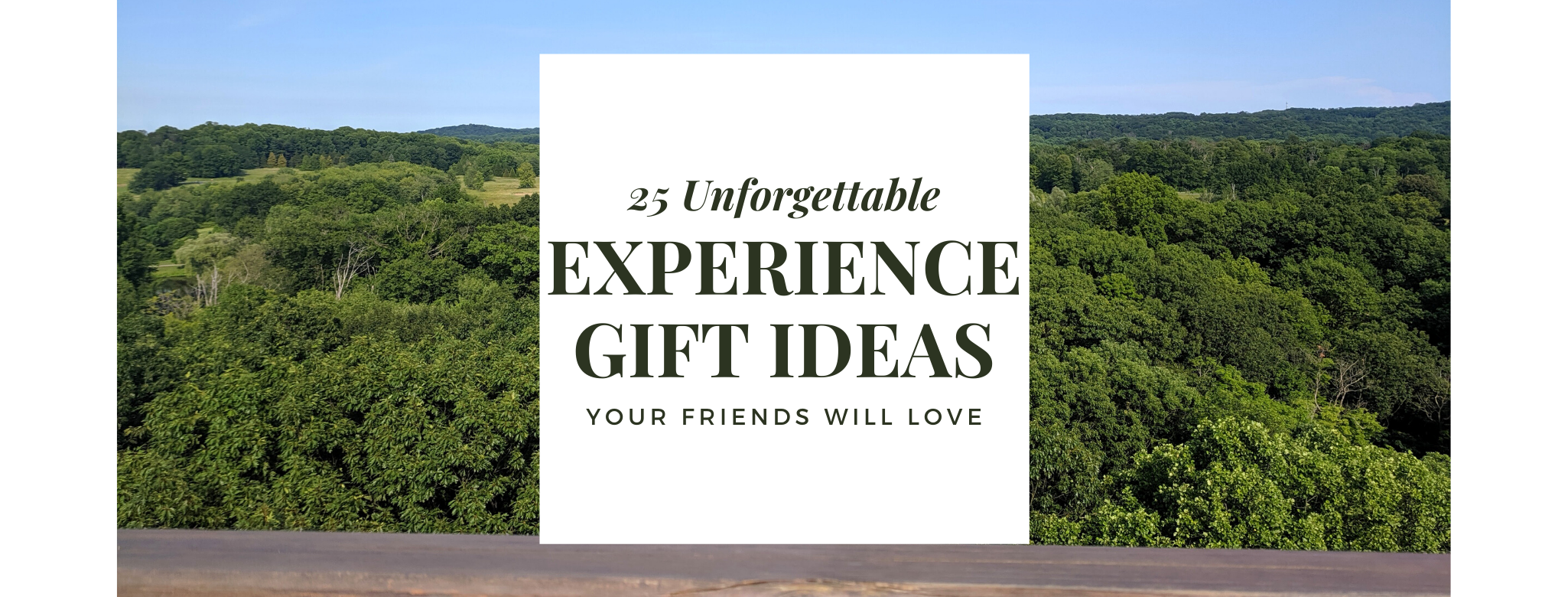 25 of the Most Fun, Unforgettable Experience Gift Ideas