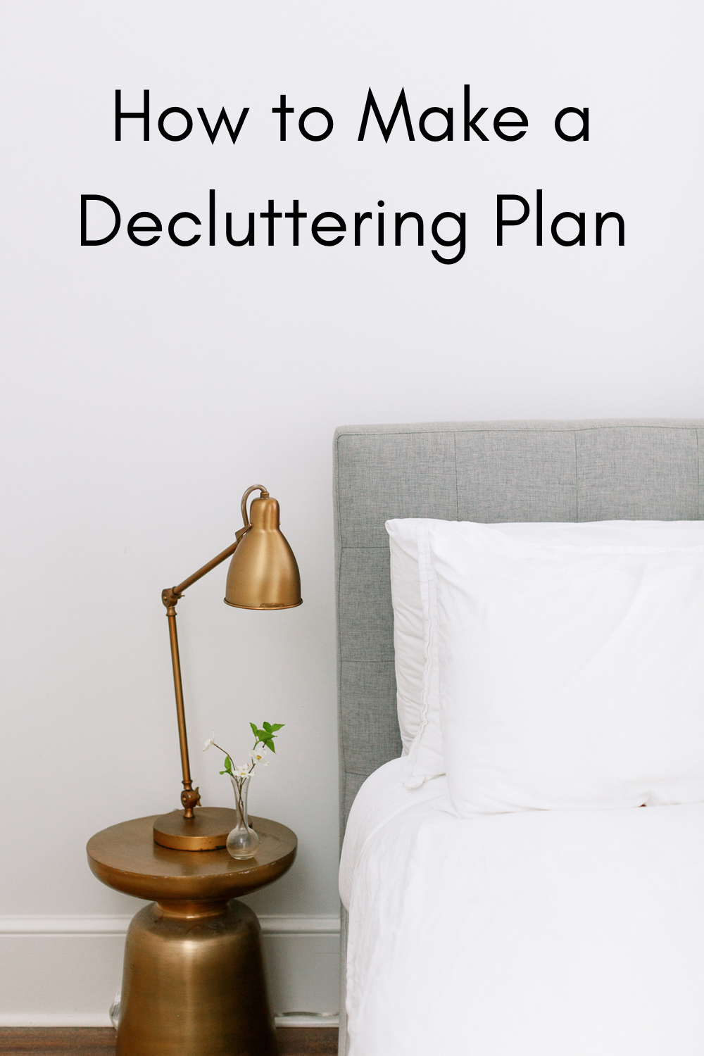 How to Make a Declutter Plan