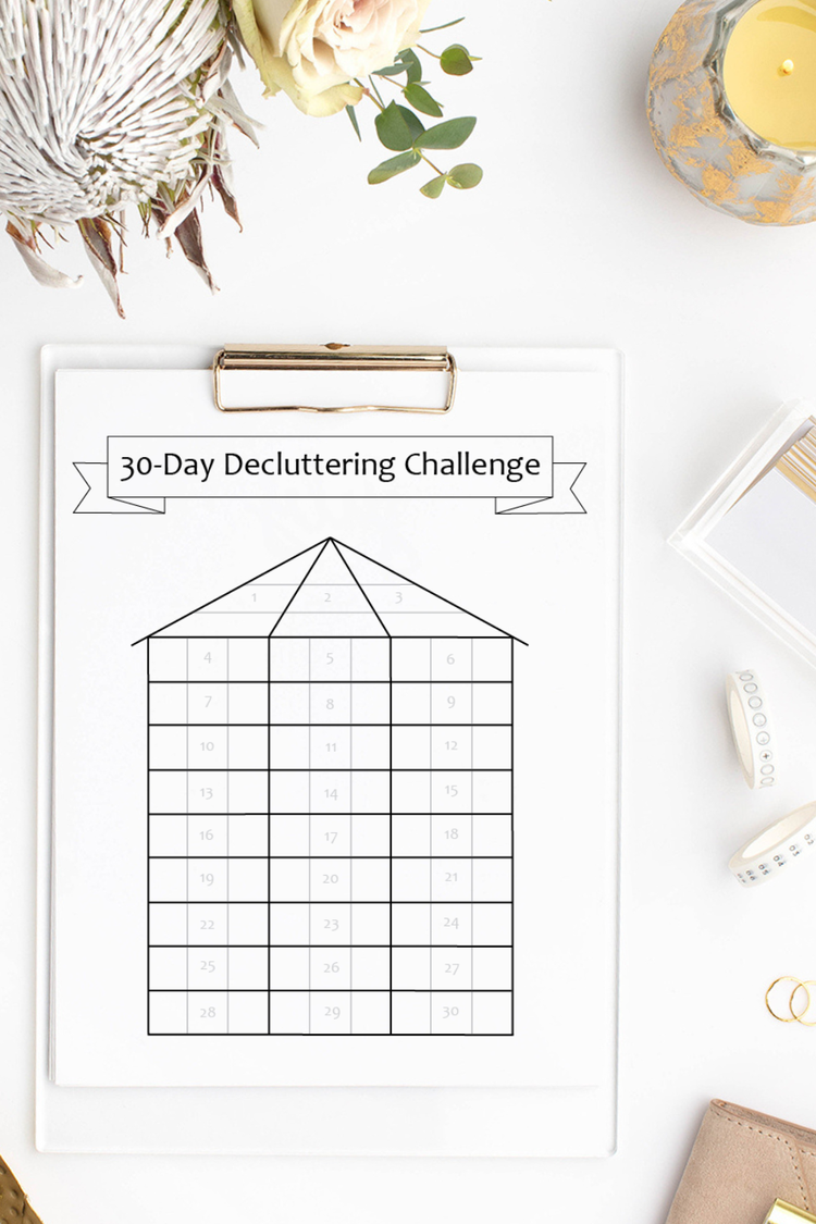 30-Day Decluttering Challenge