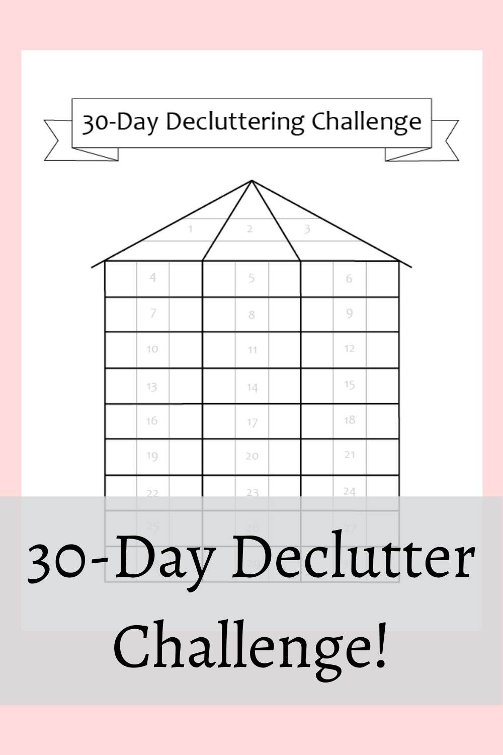 30-Day Decluttering Challenge