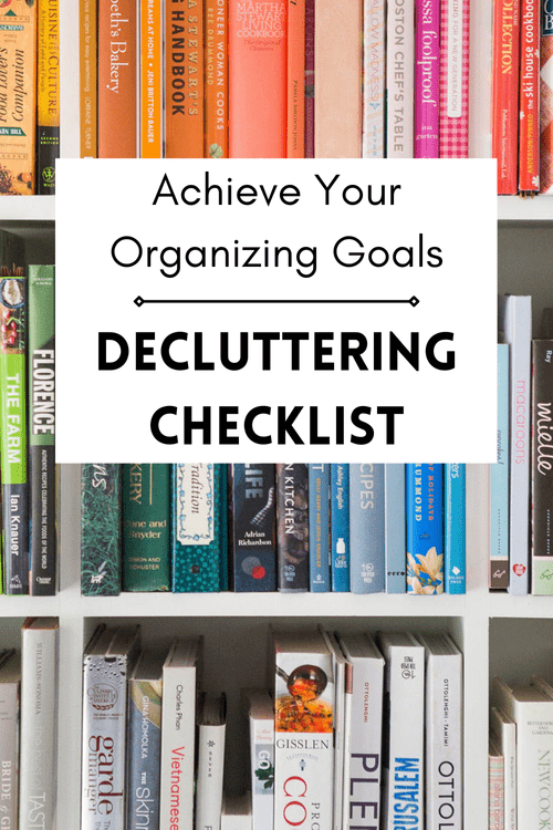 Downloadable Decluttering Checklist