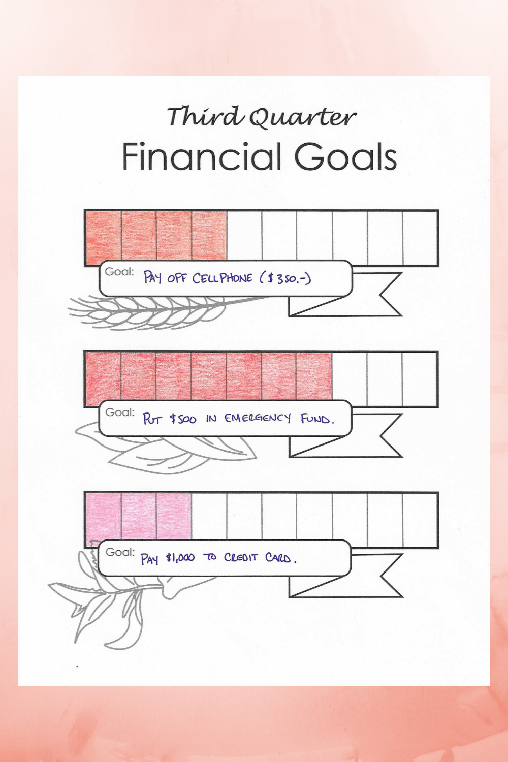 Set Your Q3 Personal Finance Goals