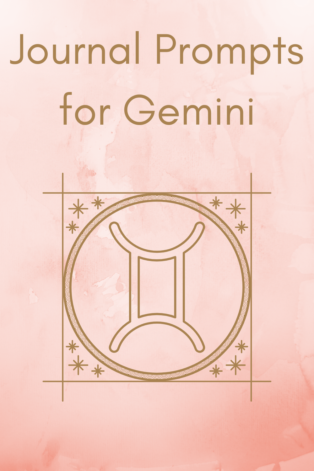 35 Journal Prompts for Geminis