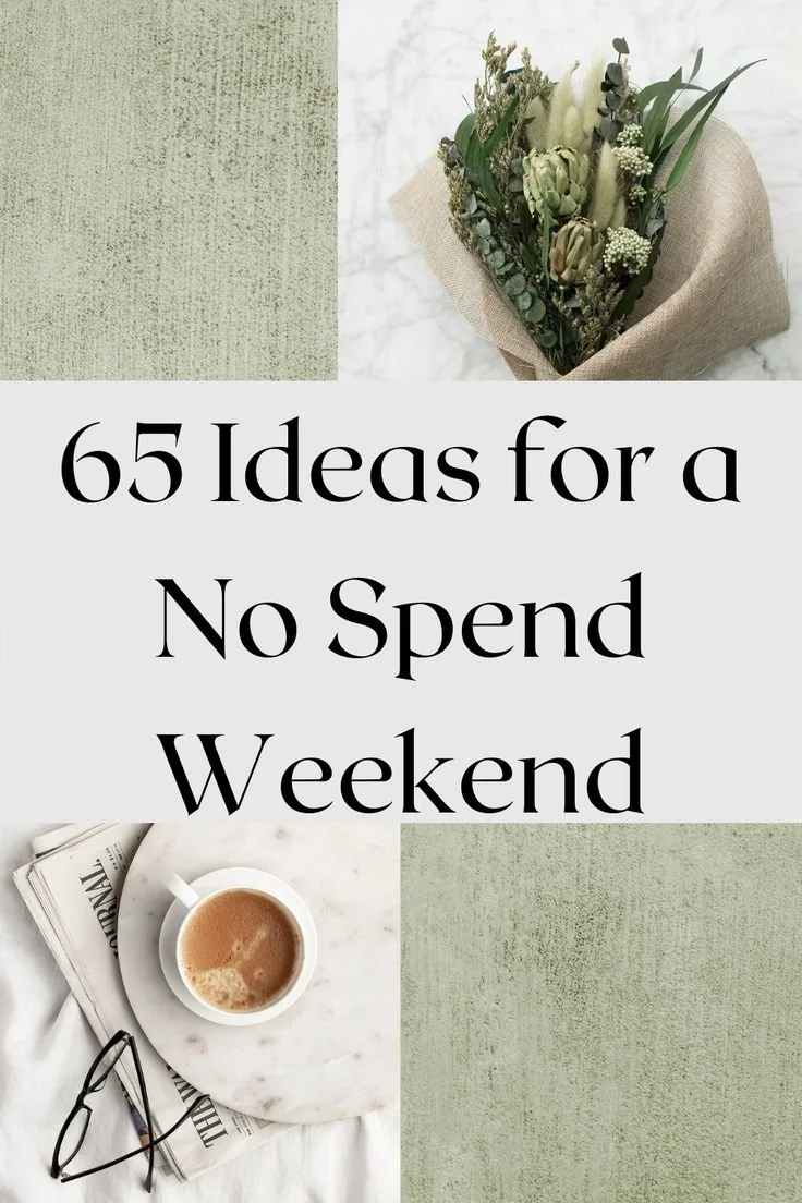 Have a No-Spend Weekend