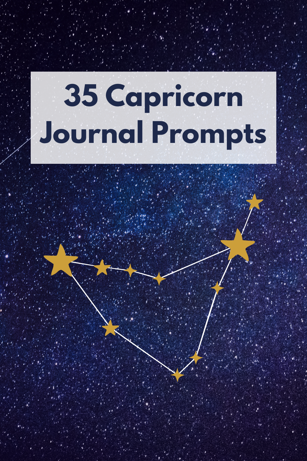 35 Journal Prompts for Capricorns