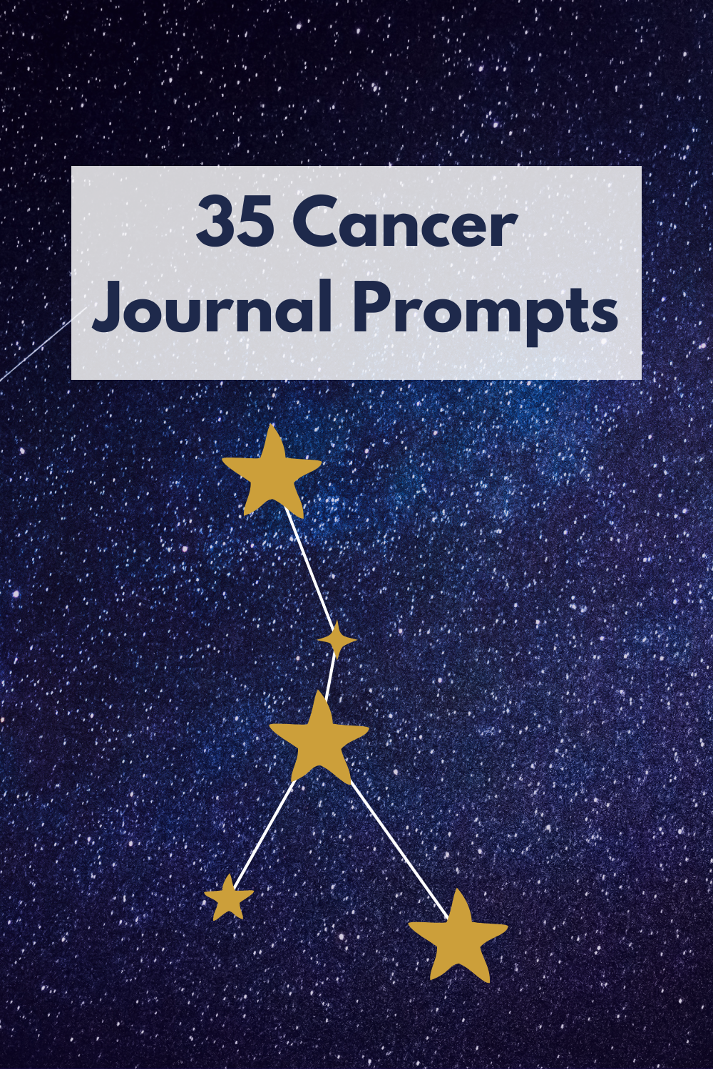 35 Journal Prompts for Cancer Signs