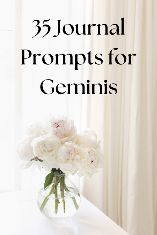 35 Journal Prompts for Geminis