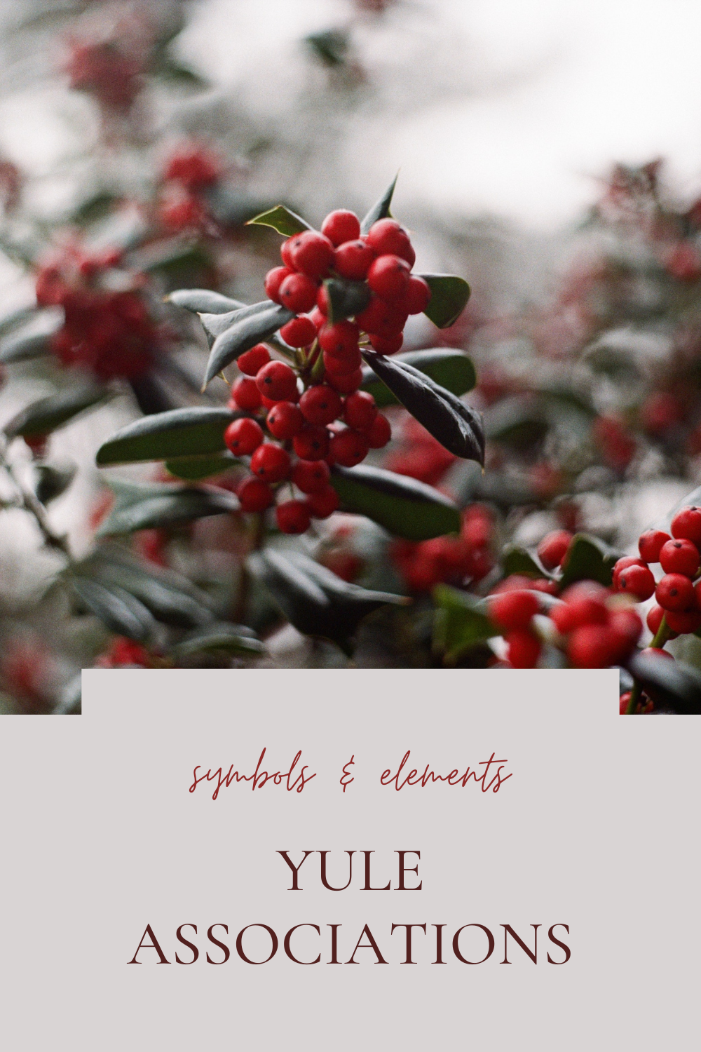 Yule Associations