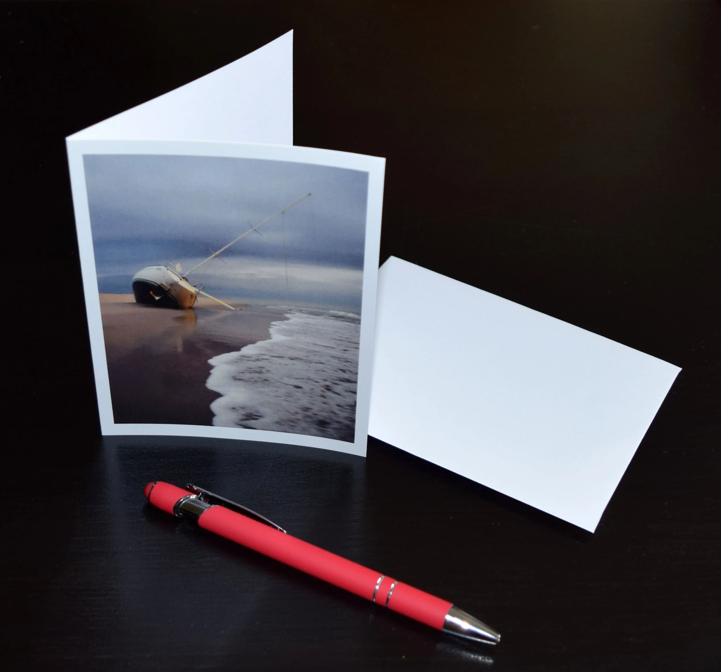 Sunrise Beach Blur Cards - Taken on Sea Bright Beach in New Jersey ...