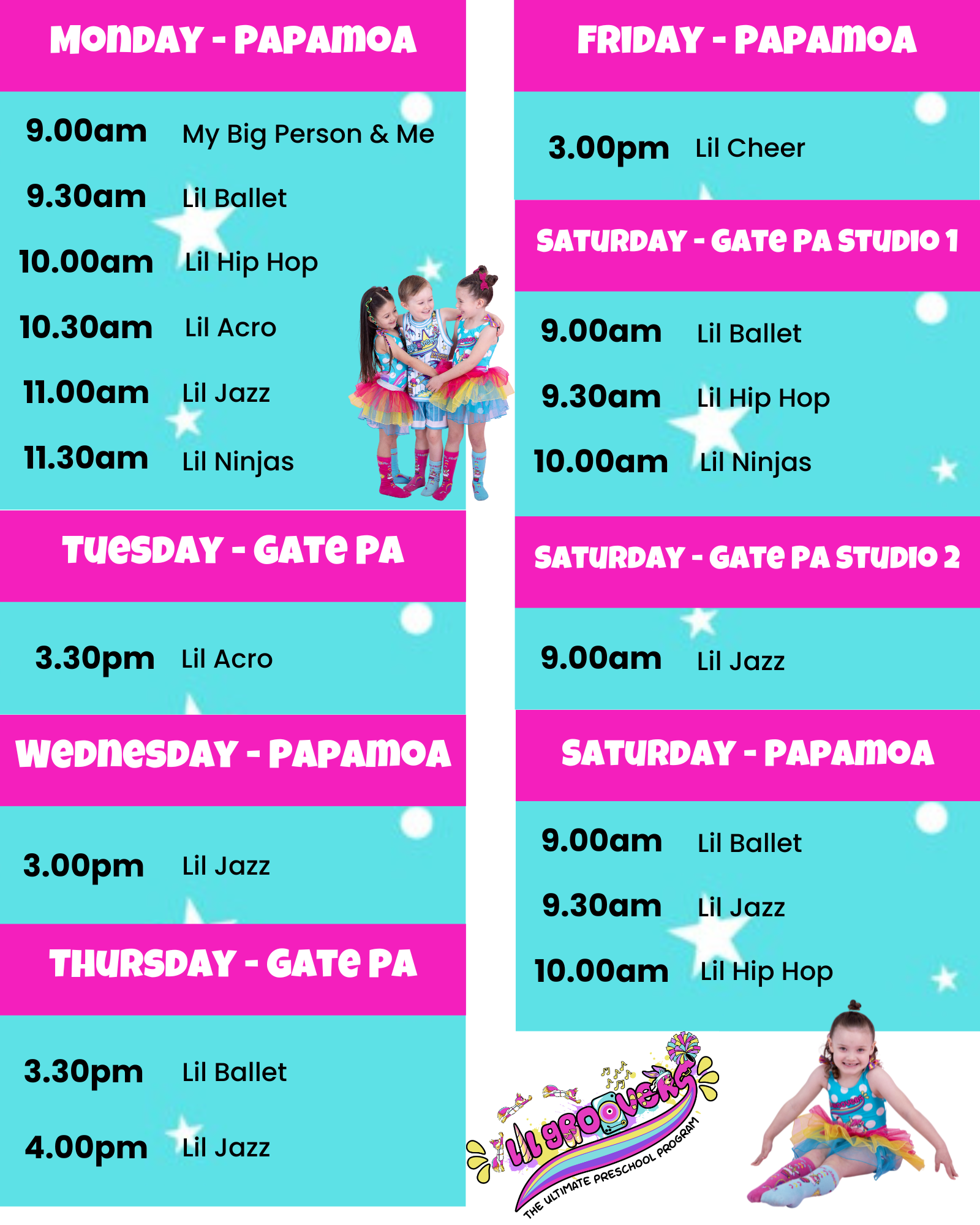 Lil Groovers — Precision Dance