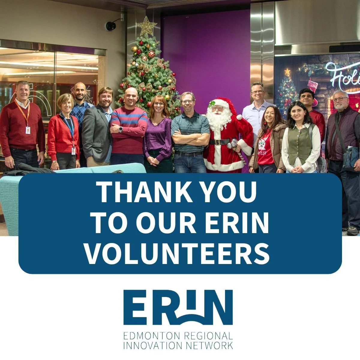 Thank You to Our ERIN Volunteers — Edmonton Regional Innovation Network