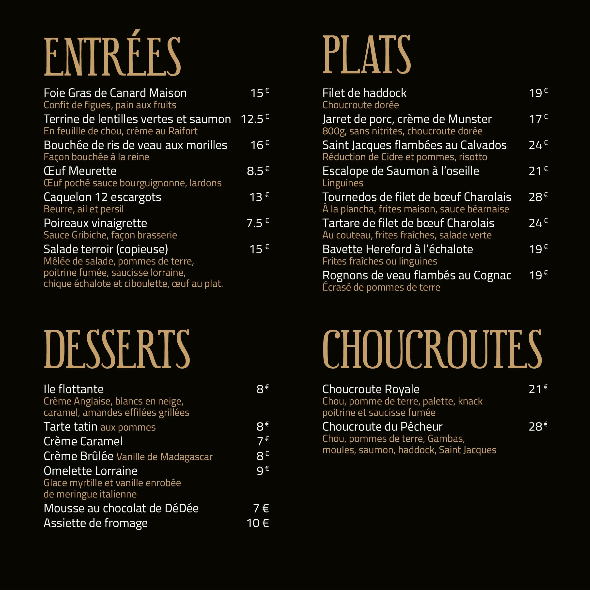 Restaurant La Mansarde