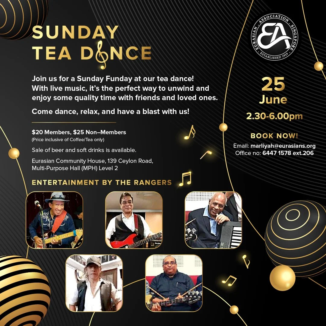 Sunday Tea Dance — Eurasian Association, Singapore