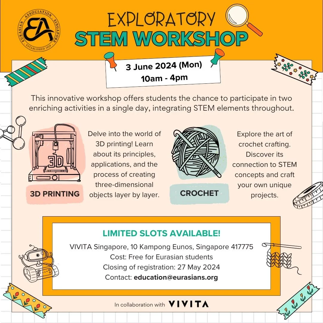 Exploratory STEM Workshop — Eurasian Association, Singapore