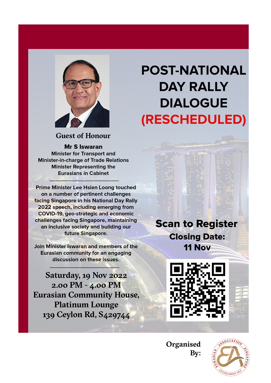 Post National Day Rally Dialogue with Minister Iswaran and the EA ...