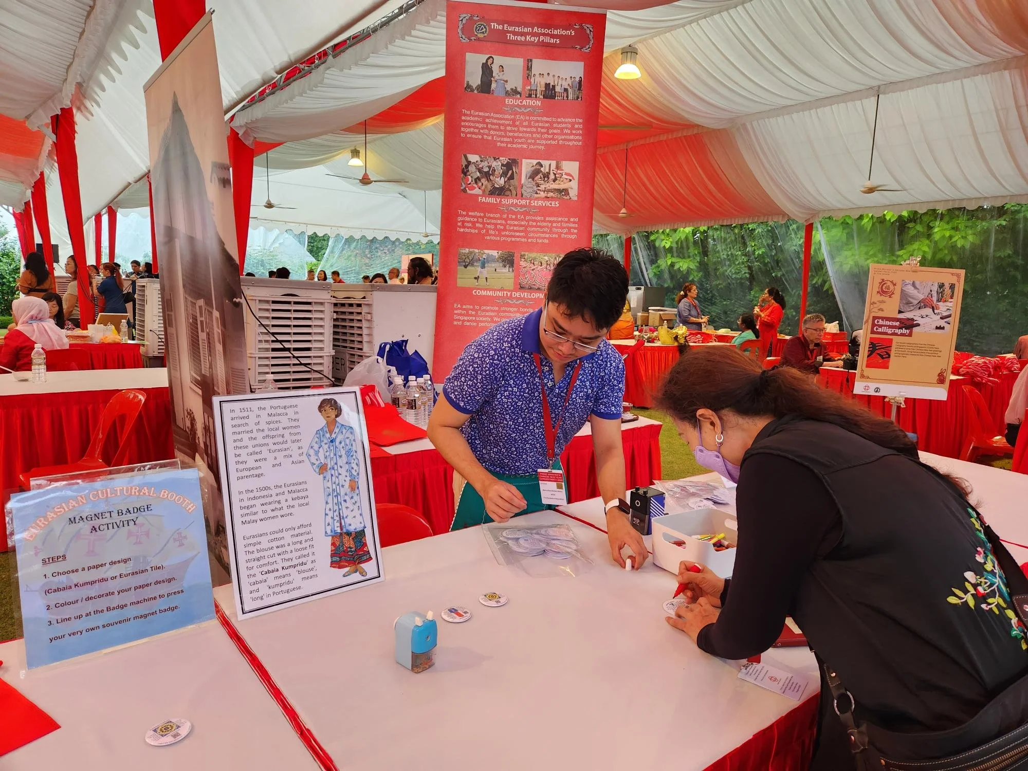 PM's CNY Garden Party — Eurasian Association, Singapore