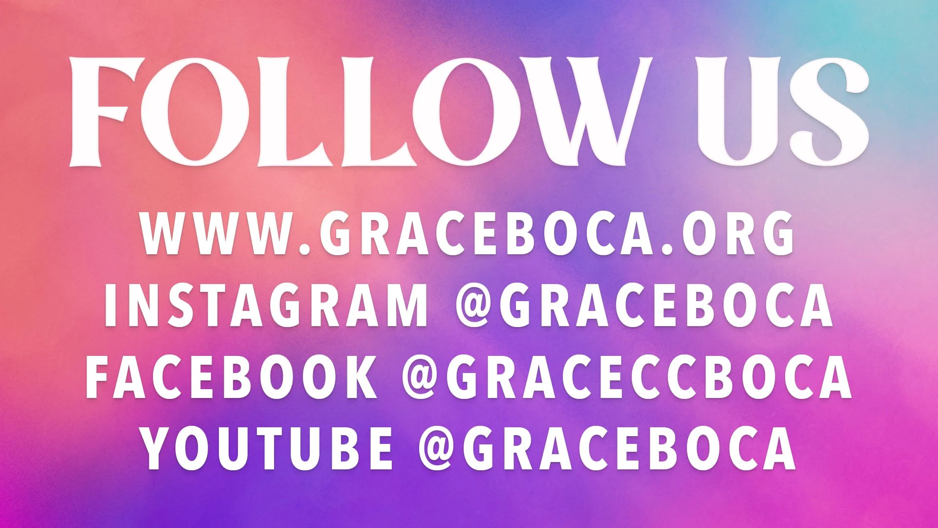 Grace Community Church Boca