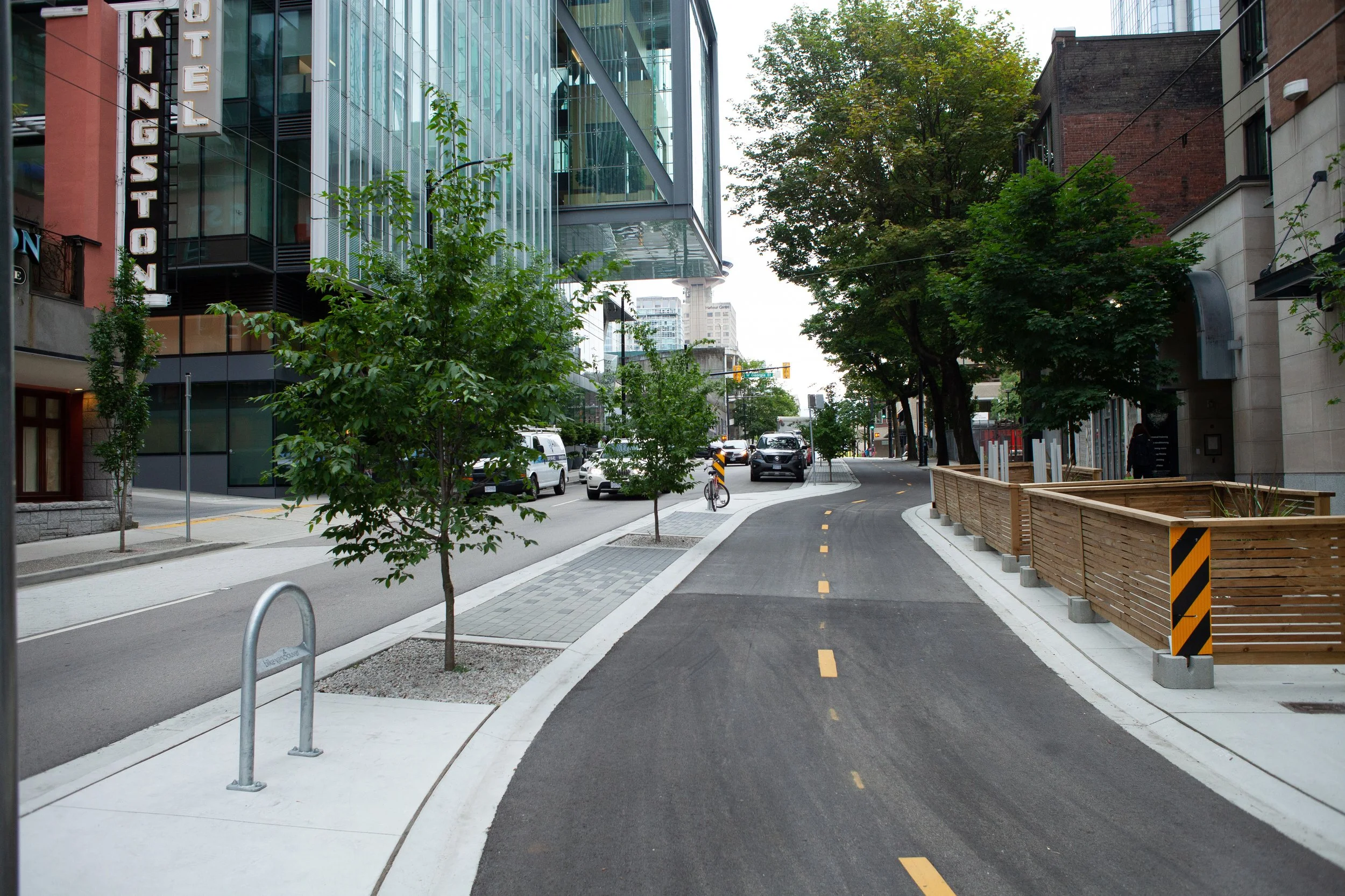 To better manage stormwater, Vancouver, B.C., transforms streets into ...
