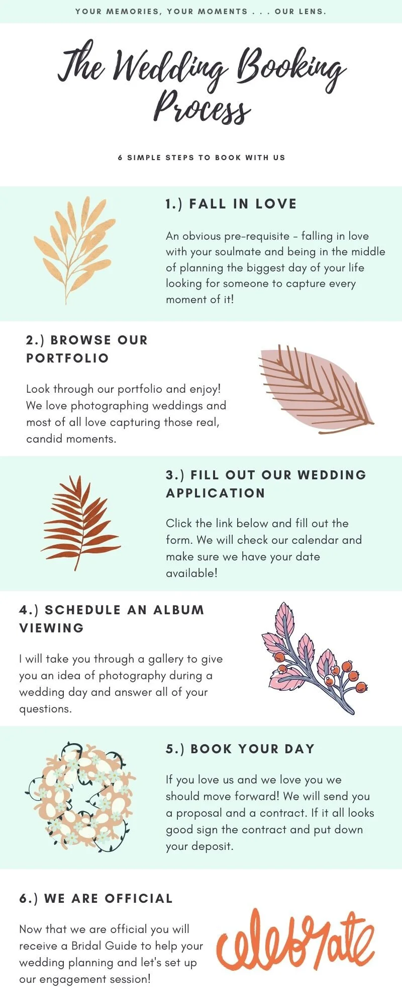 The Wedding Process — Professional Natural Light Photography