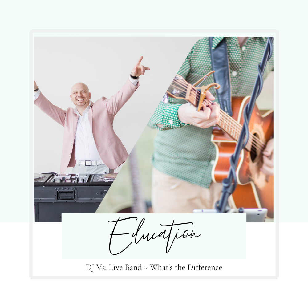 DJ Vs. Live Band ~ What’s the Difference Blog